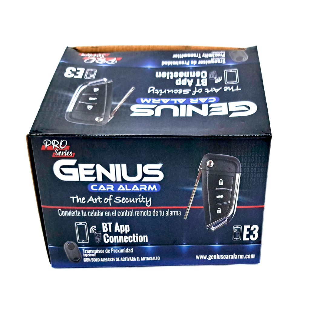 Alarma Automotriz Con Bluetooth Antirrobo Genius – Genius Audio México