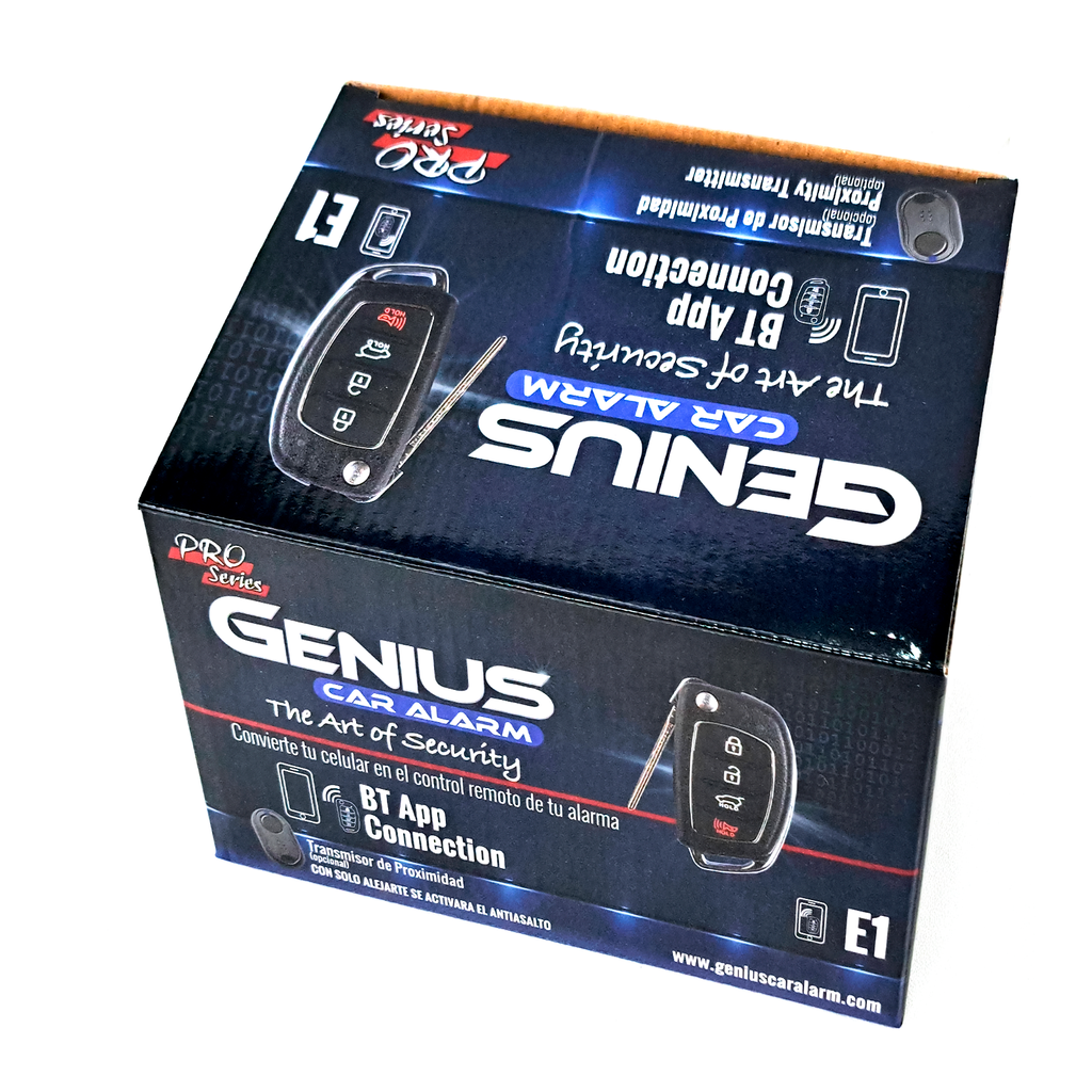 Alarma Automotriz Con Bluetooth Antirrobo Genius – Genius Audio México