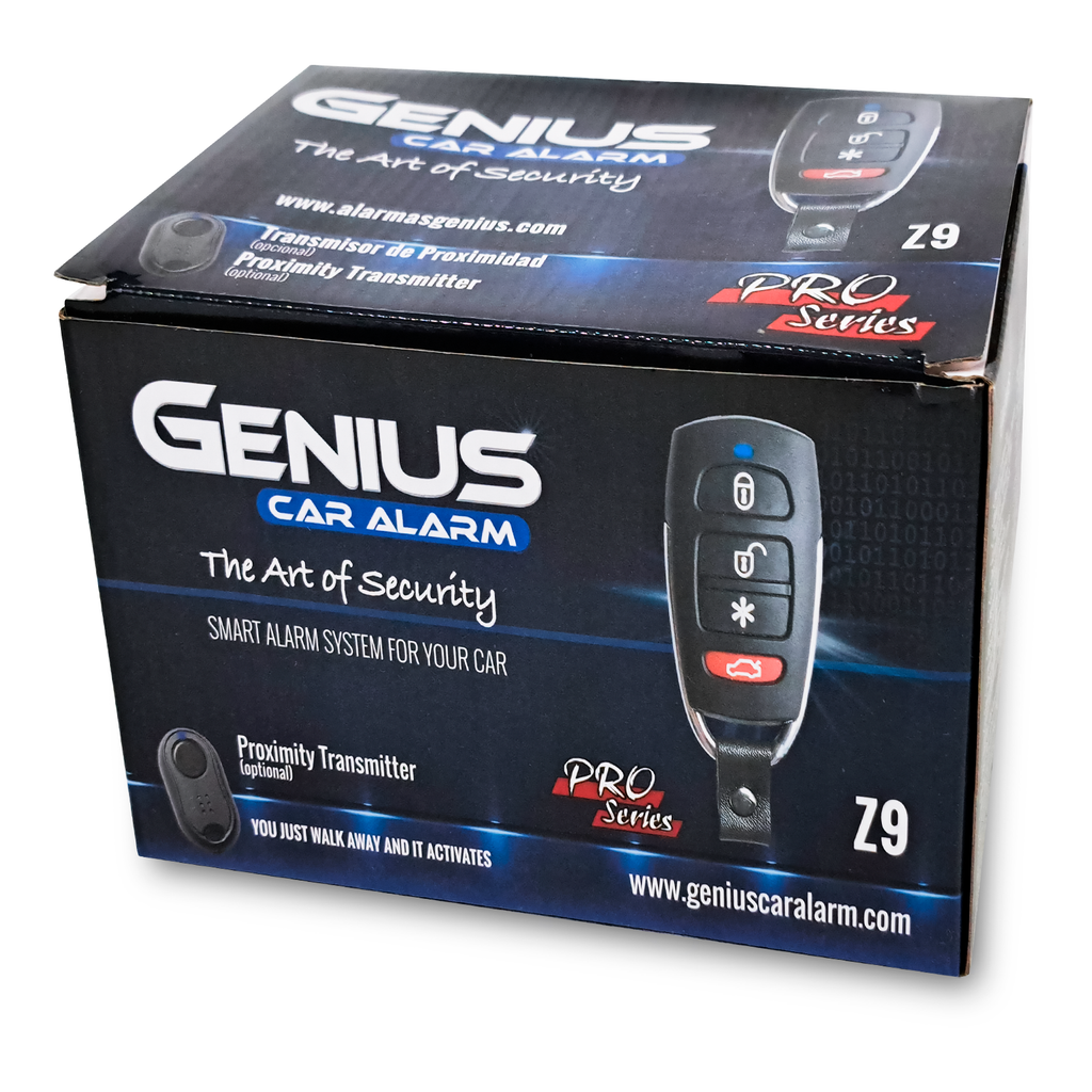 Alarma Automotriz Inteligente Metalica Antirrobo Genius Pro – Genius ...