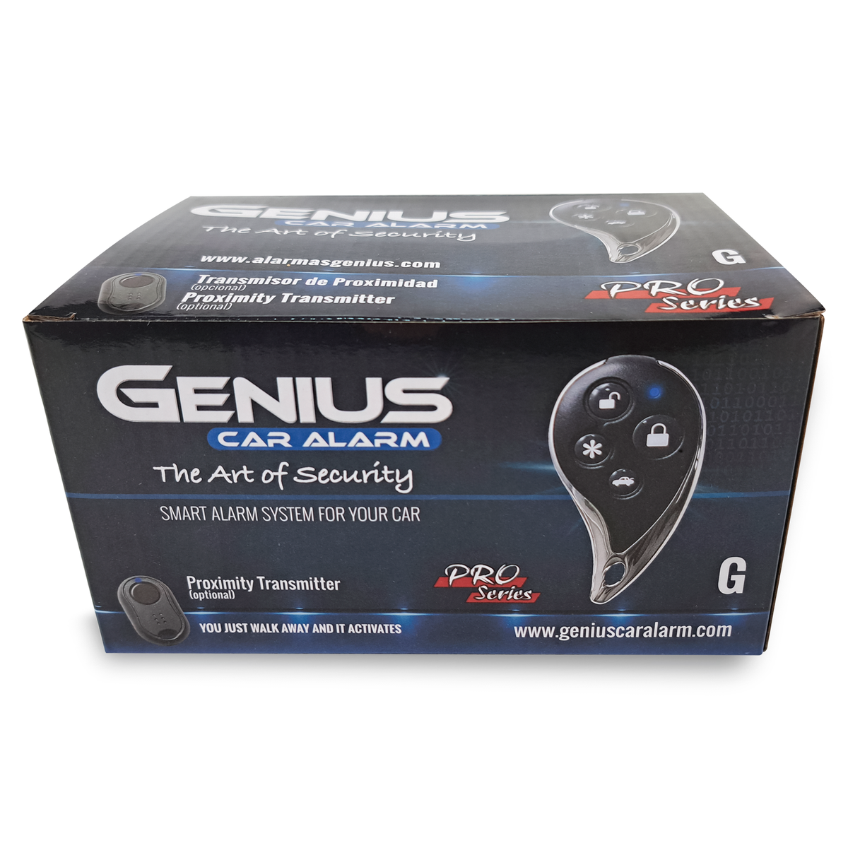 Alarma Automotriz Inteligente Metalica Antirrobo Genius Pro – Genius ...