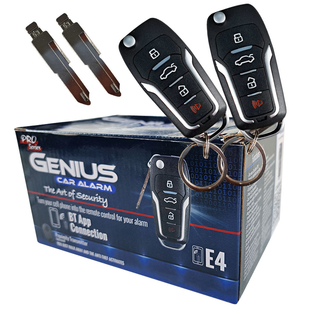 Alarma Automotriz Con Bluetooth Antirrobo Genius – Genius Audio México