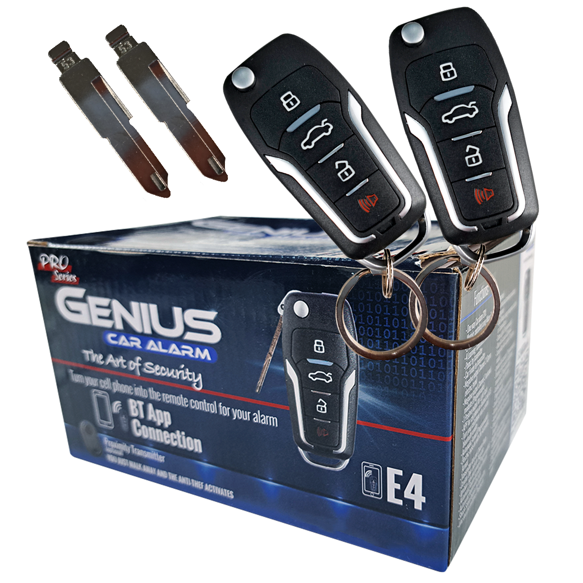 Alarma Automotriz Con Bluetooth Antirrobo Genius – Genius Audio México