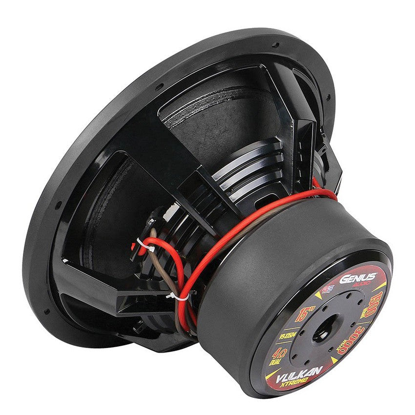 SUBWOOFER 15" SERIE VULKAN 3000 WMAX / 1500 WRMS DOBLE BOBINA 4 OHM BO ...