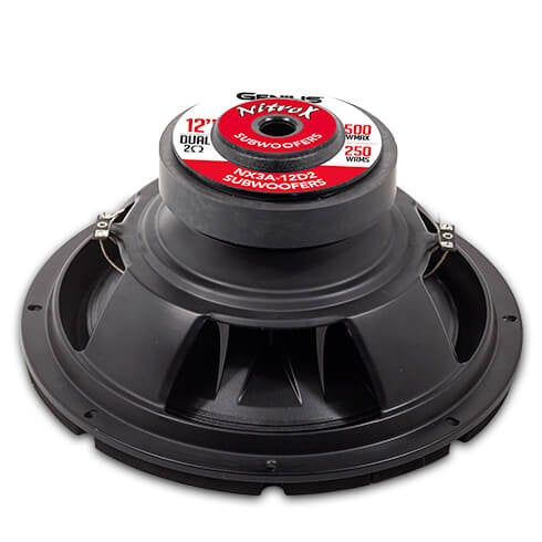 NX3A-12D2 SUBWOOFER 12" 1000 WMAX / 500 WRMS DOBLE BOBINA 2 OHM ...