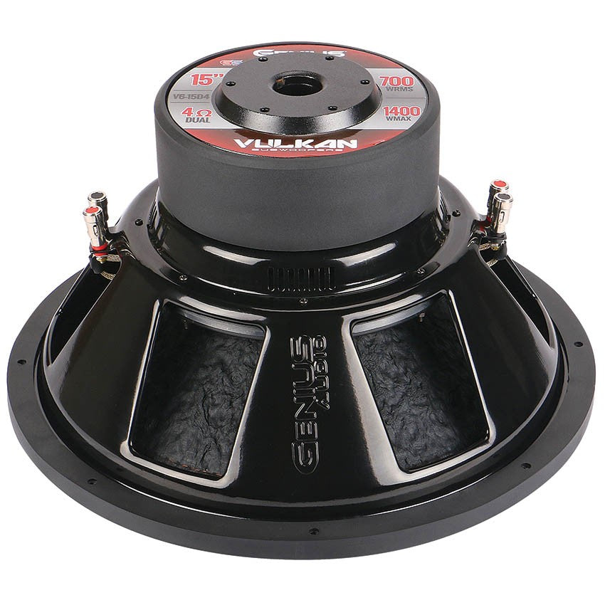 SUBWOOFER 15" SERIE VULKAN 1400 WMAX / 700 WRMS DOBLE BOBINA 4 OHM BOB ...